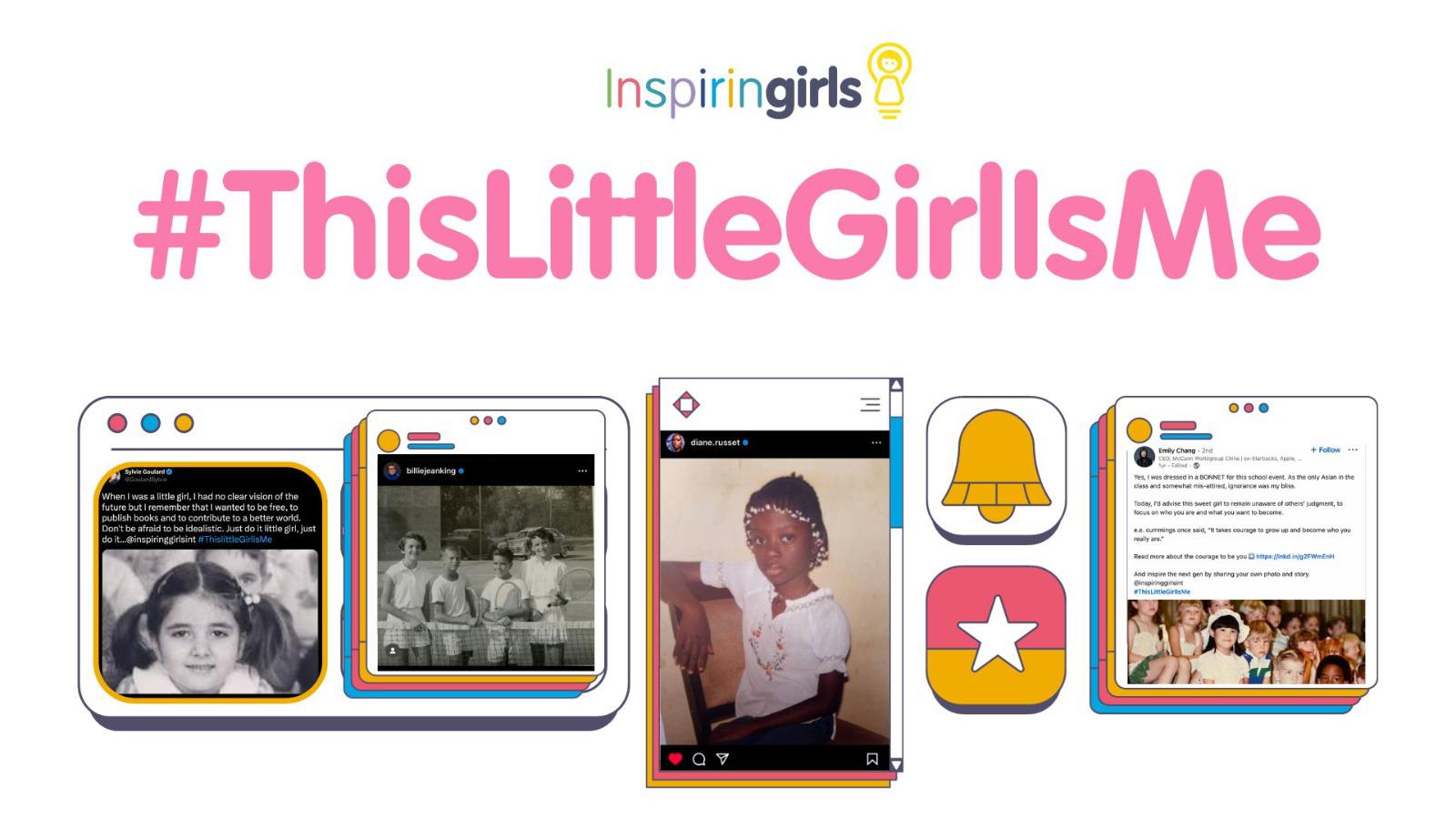 #ThisLittleGirlIsMe: grande successo per la campagna di Inspiring Girls con Federica Pellegrini ...